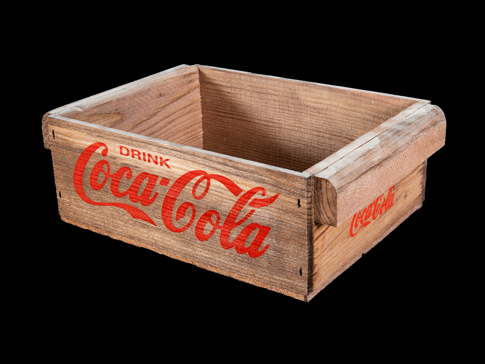 Coca-Cola Box With Handles – DKG Signs