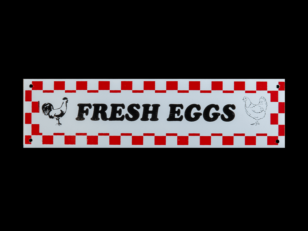 Fresh Eggs Sign – DKG Signs