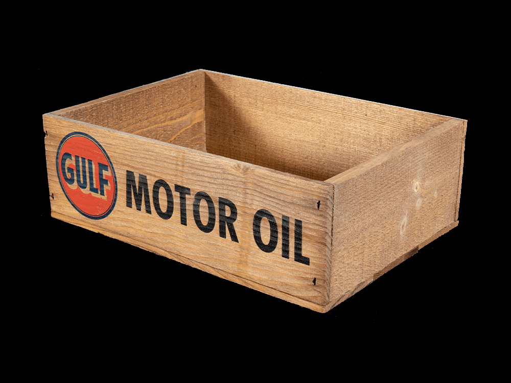 Gulf Motor Oil Box – DKG Signs