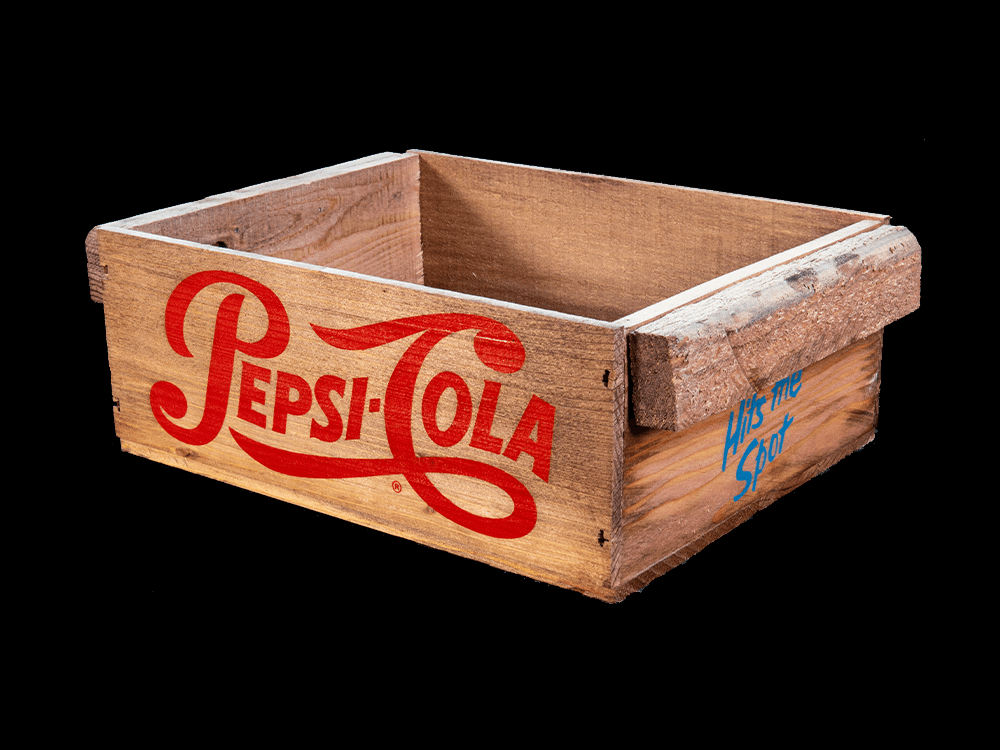 Pepsi-Cola Box with Handles – DKG Signs