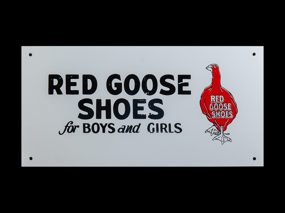 Red Goose Shoes Sign – DKG Signs